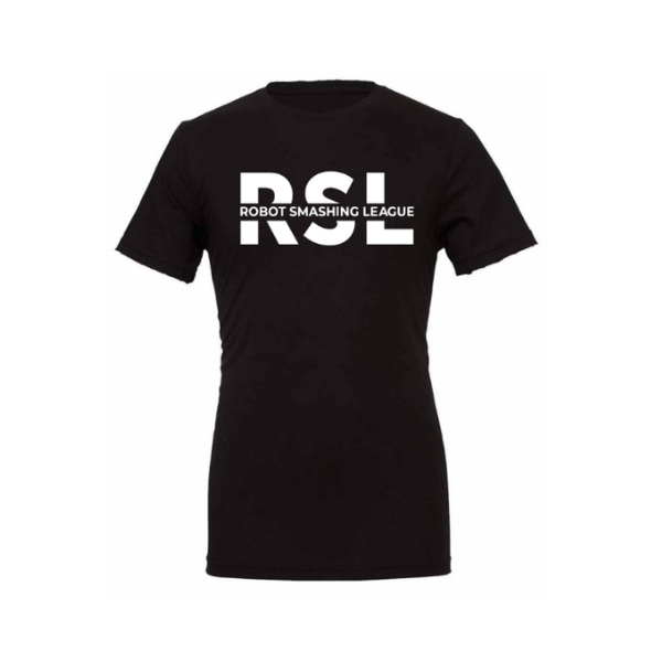 RSL Black T-Shirt - New Logo – Robot Smashing League