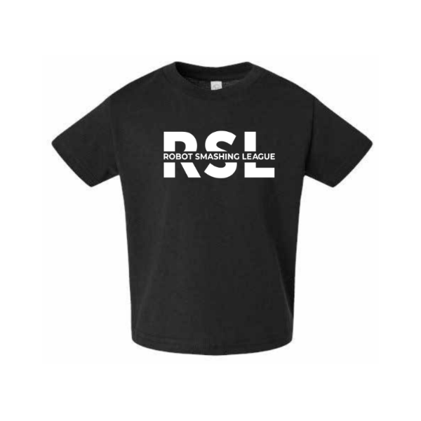 RSL Black T-Shirt - New Logo – Robot Smashing League